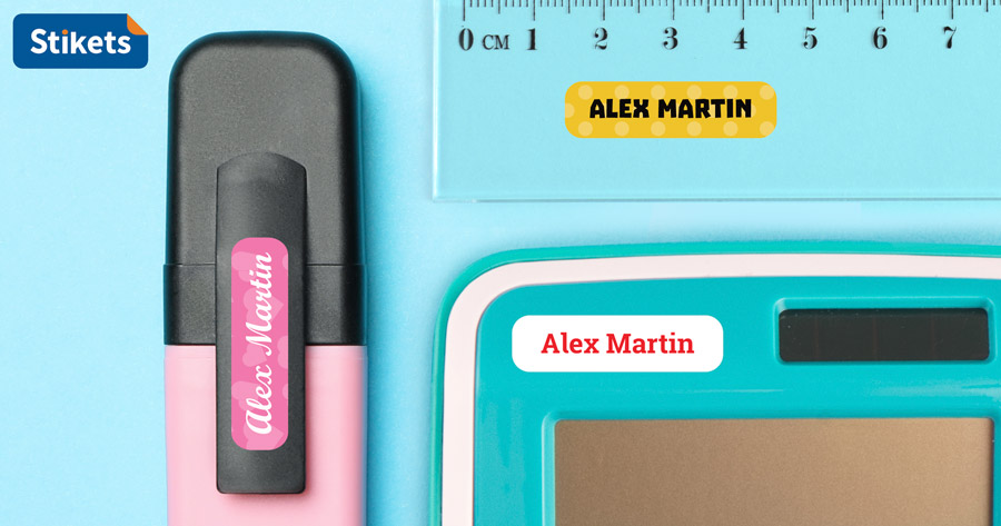 Mini Namenssticker - Stikets